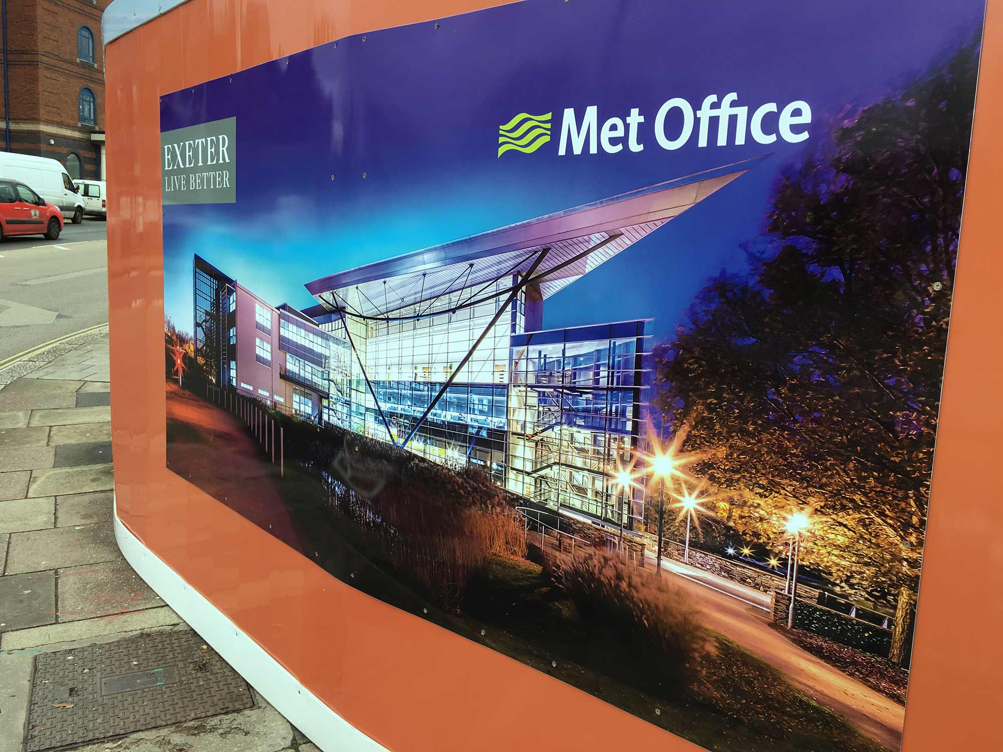 Construction Site Hoardings in Bristol - Signs Express