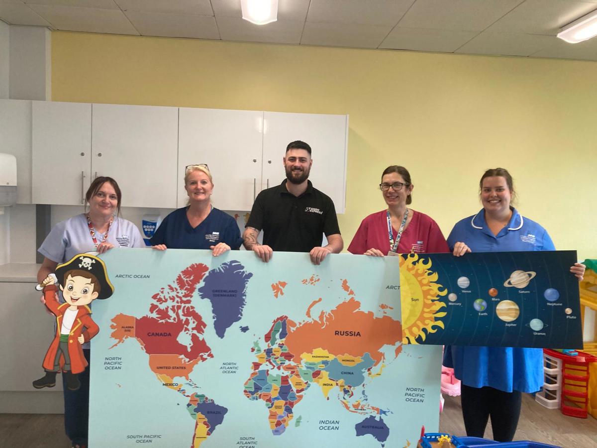 Children’s Ward Signage for Darlington Hospital
