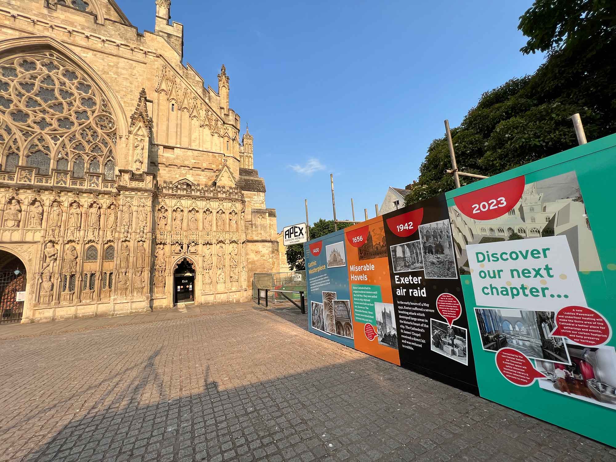 Construction Site Hoardings in Bristol - Signs Express