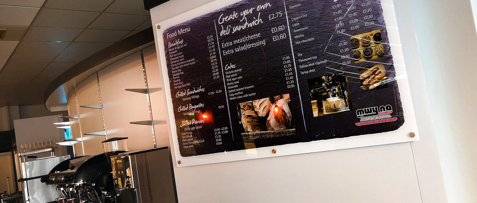 Branded Menu Boards