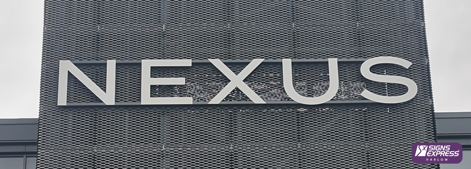 EXTERNAL SIGNAGE FOR NEXUS OFFICE BUILDING