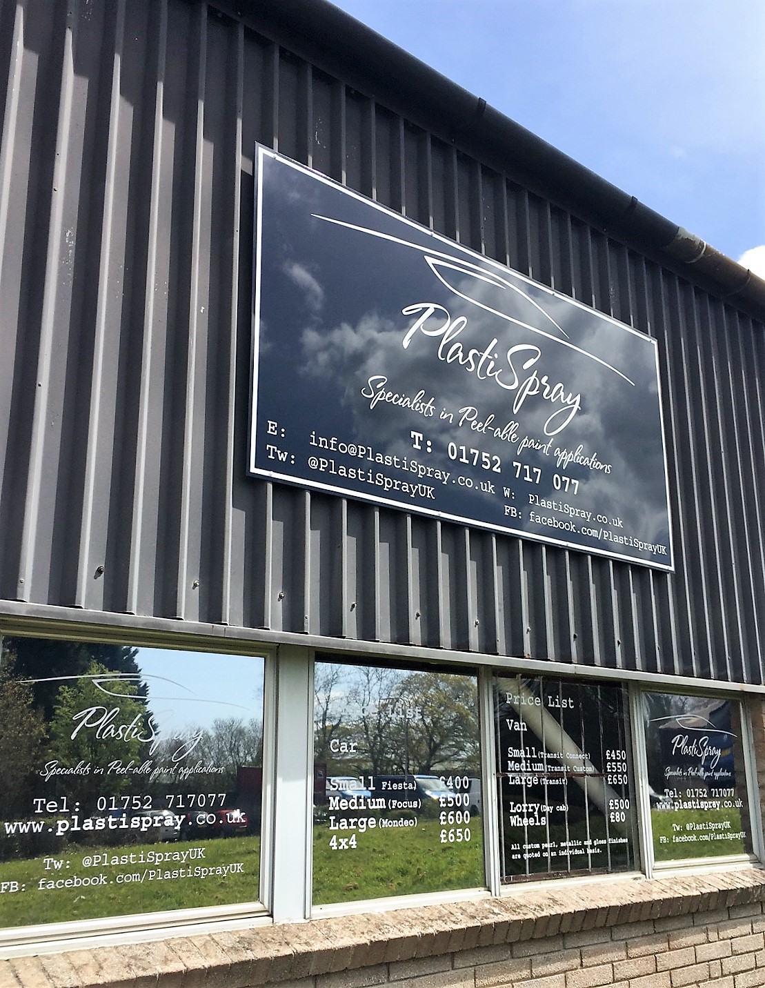 Outdoor Business Tray Signs From Signs Express