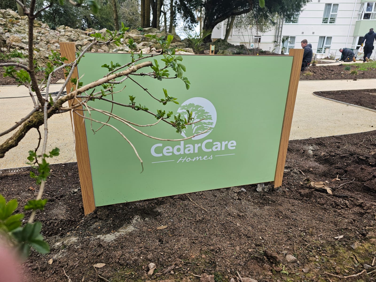 Signage Rollout for Cedar Care Homes - Almondsbury