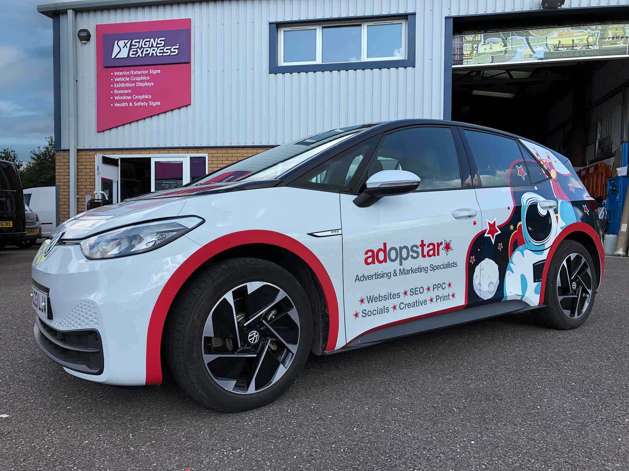 Vehicle Graphics in Exeter - Signs Express