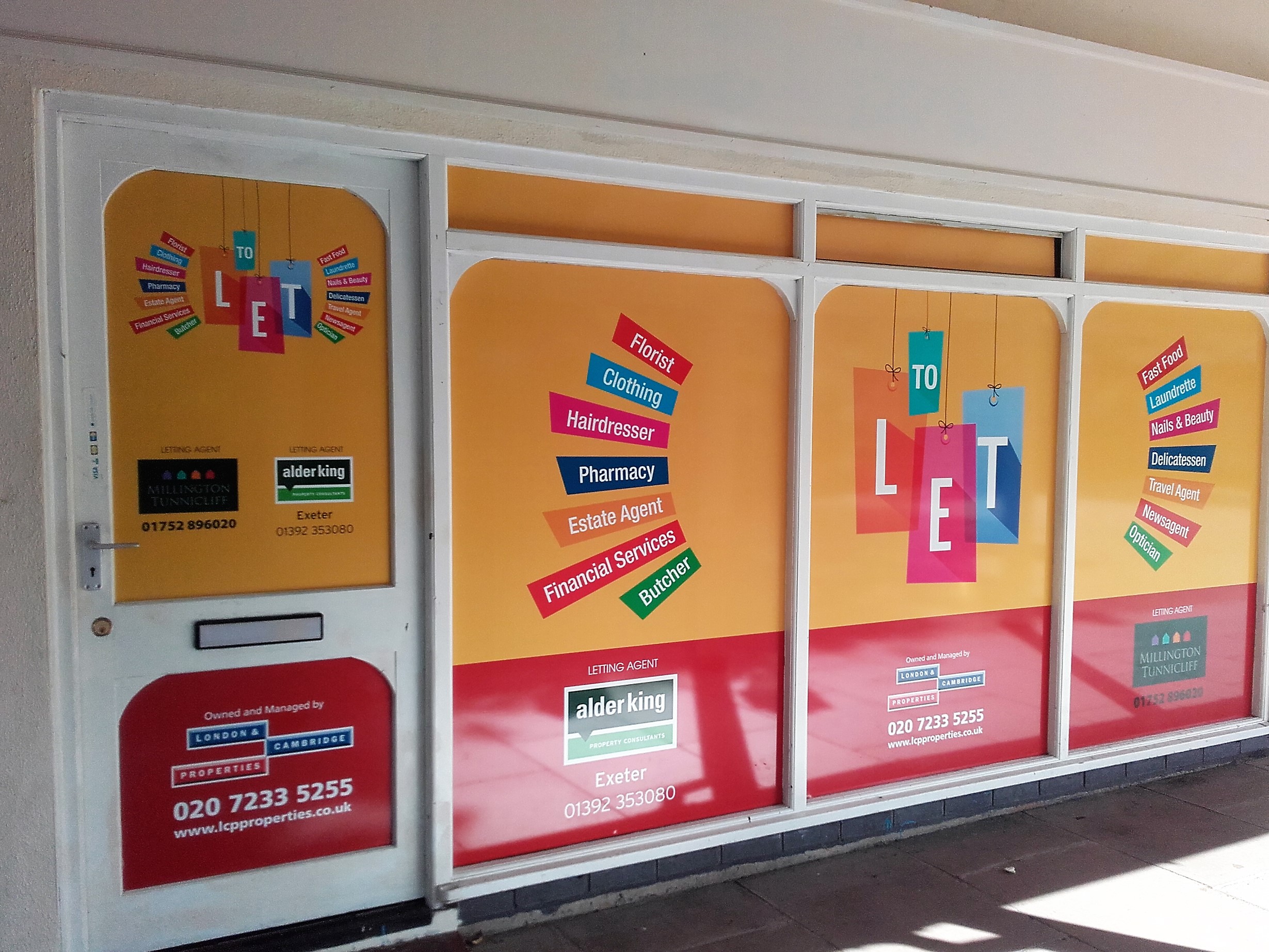 Full Colour Window Graphics & Photo Window Displays