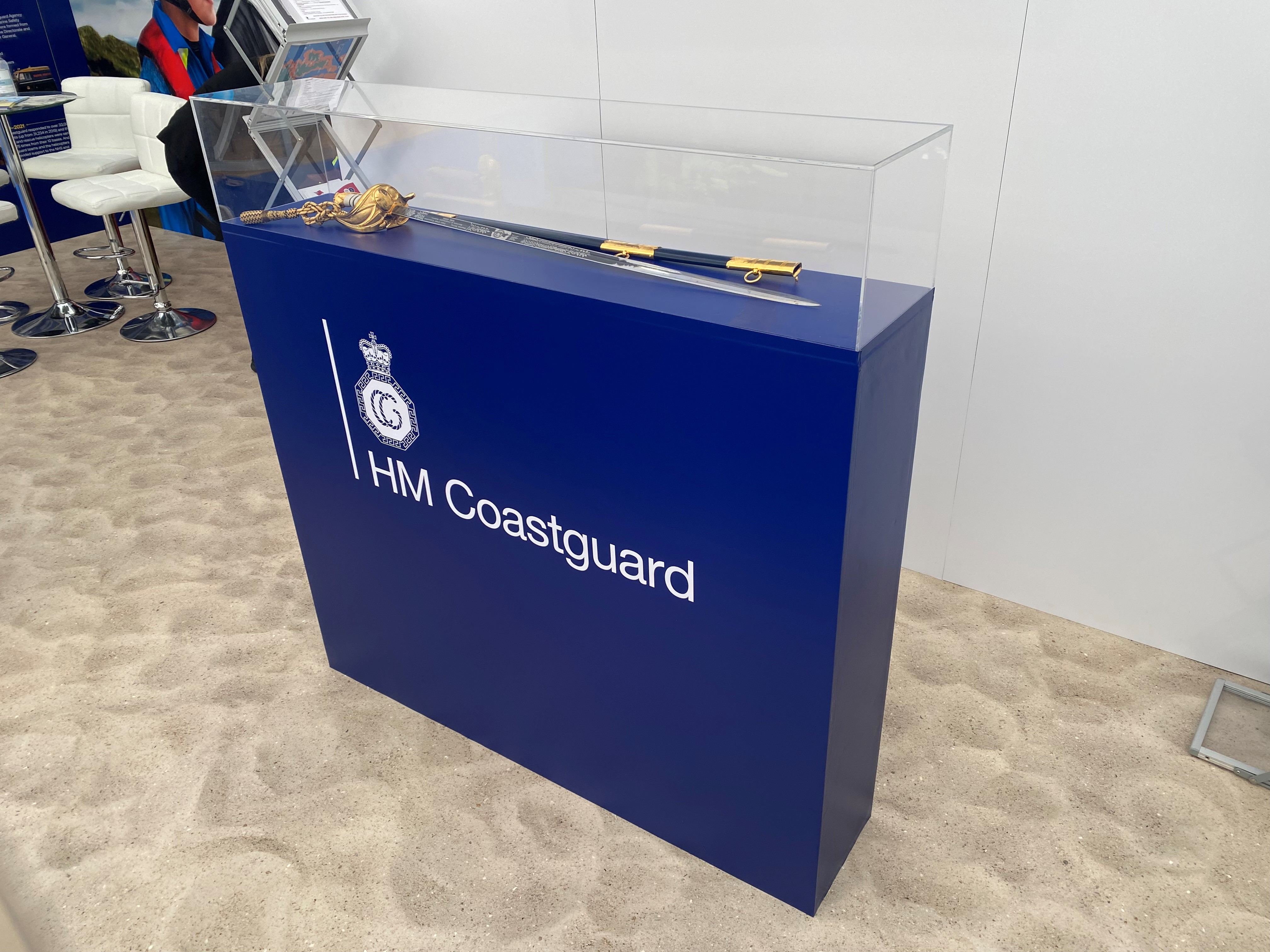 Maritime Coastguard Agency Boat Show Stand 2022