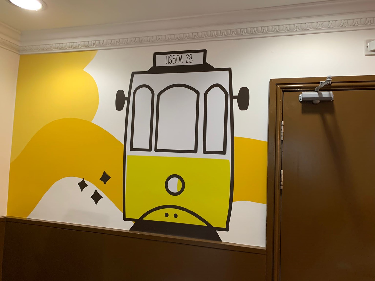 Bring Portugal to Nata with Wall Graphics | SX Bath