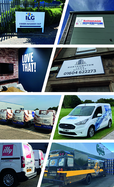 Vehicle Graphics and Sign Makers in Northampton