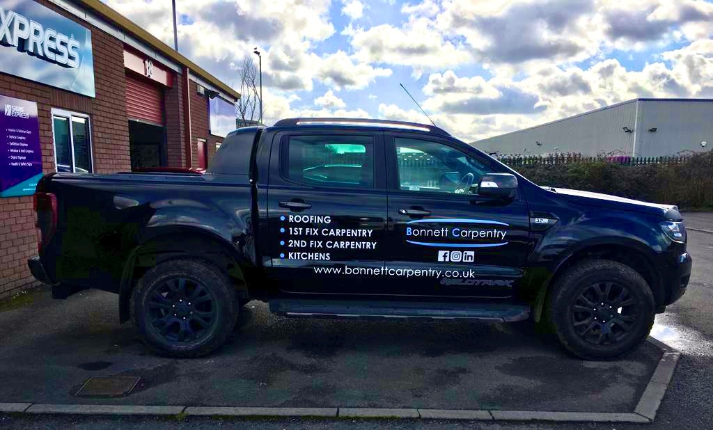 Bonnett Carpentry Fleet Graphics