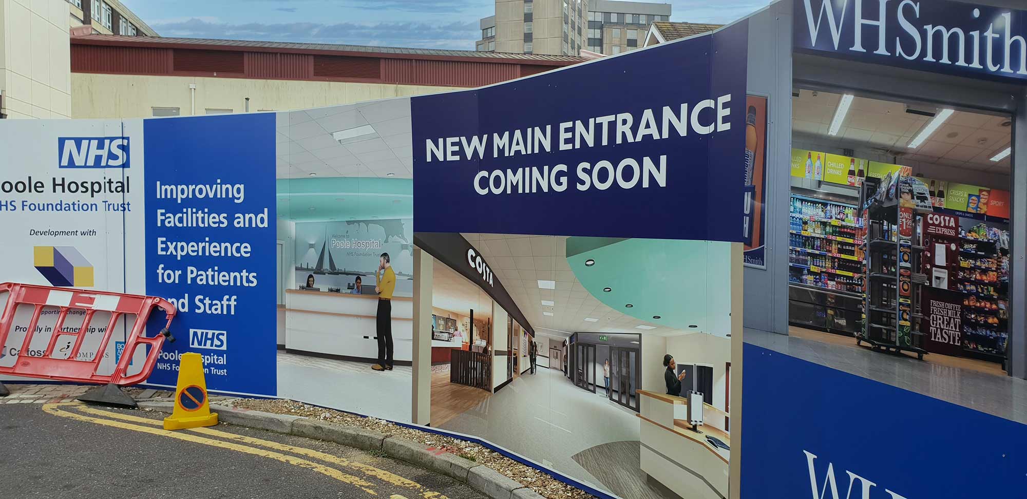 Construction Site Hoardings in Bristol - Signs Express
